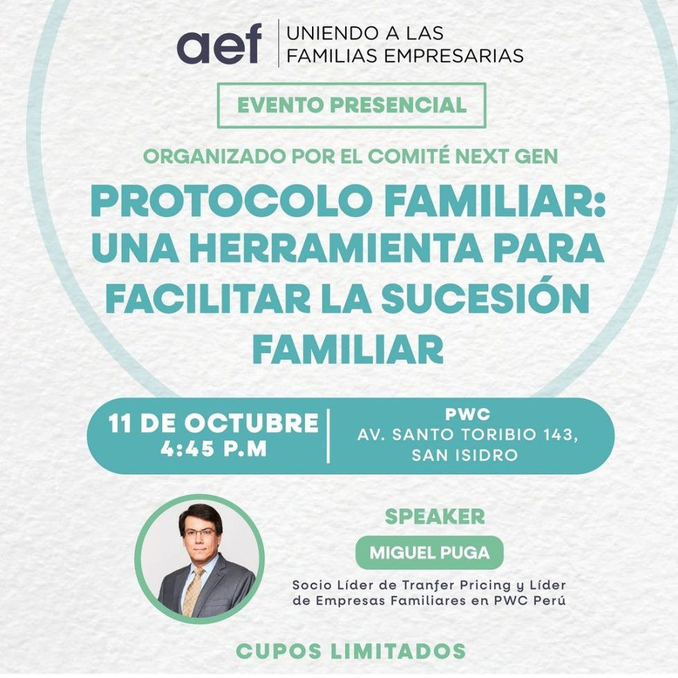 Protocolo familiar: Una herramienta para facilitar la sucesión. | AEF